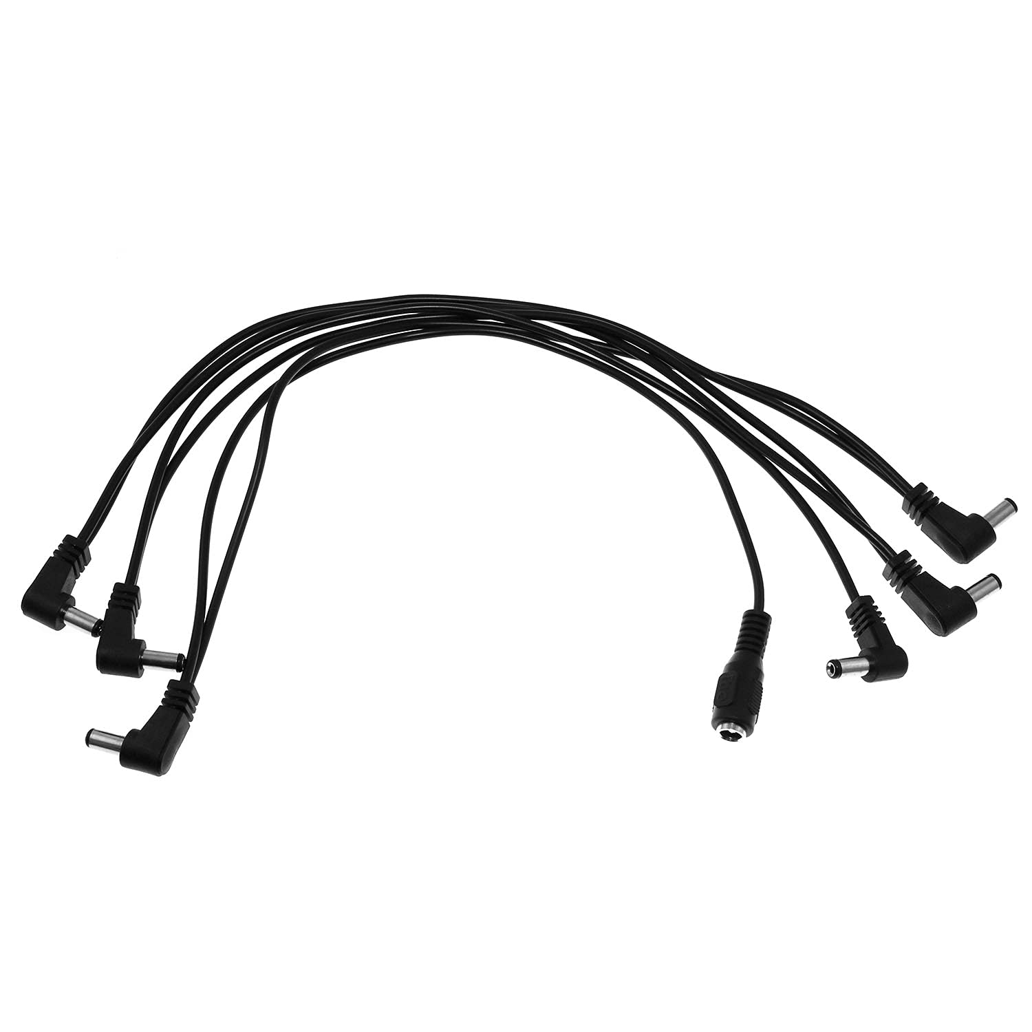 ZRM&E Daisy Chain 1 to 6 Ways Guitar Effects Pedal Accessories Multi-Plug Power Supply Cable for 9V DC Adapter Plug, Guitar Power Supply Adapter
