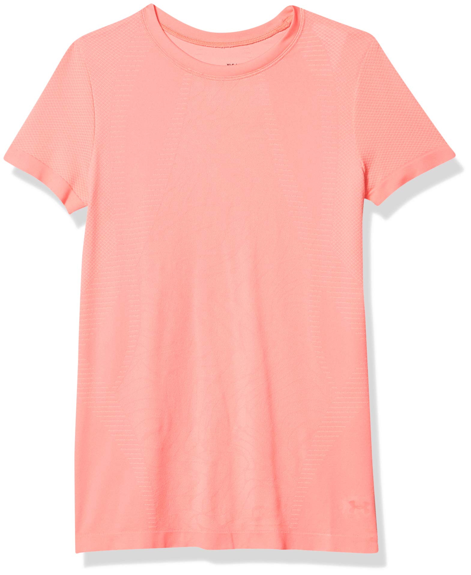Under Armour Seamless Short Sleeve Training Workout Shirt, Eclectic Pink (690)/Eclectic Pink, Youth X-Small