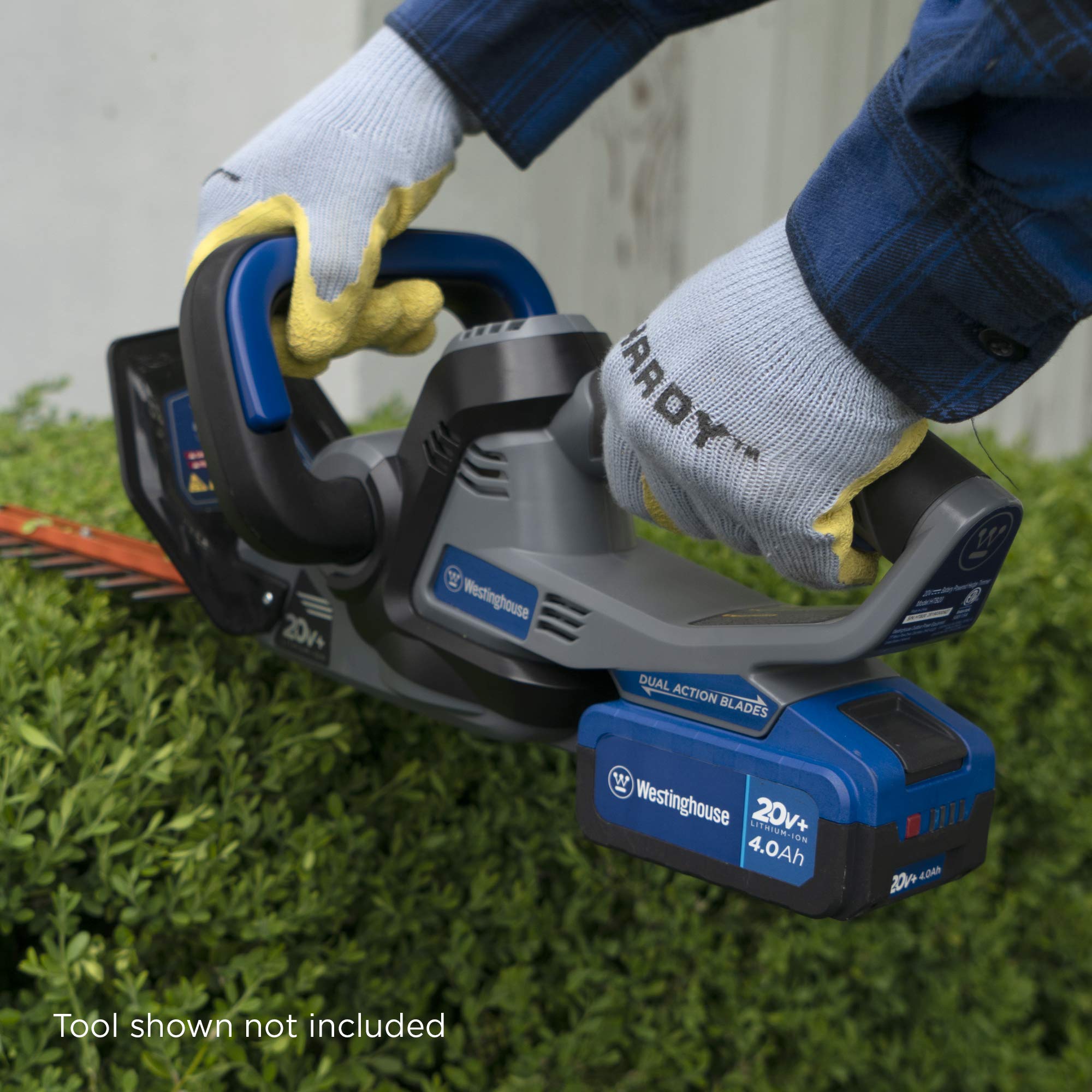 Westinghouse Outdoor Power Equipment 4.0 Ah Lithium-ion Battery for 20V+ Cordless Tools, Blue