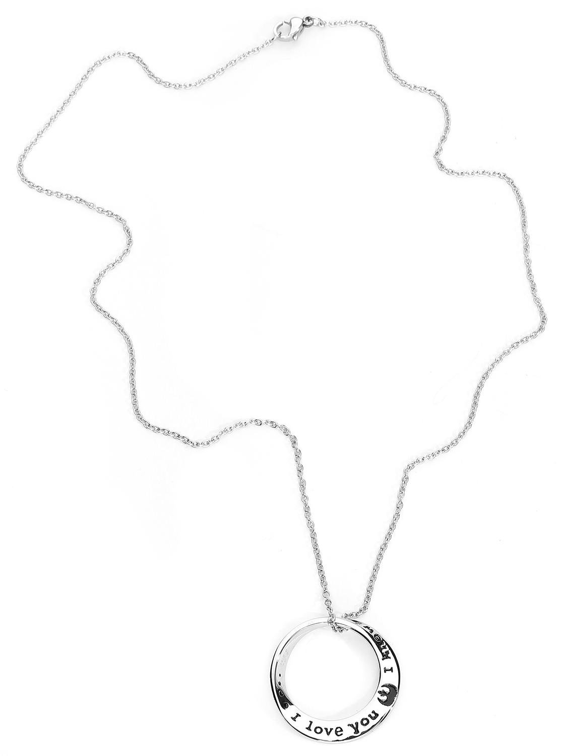 STAR WARS "I Love You I Know Mobius Necklace