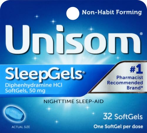Unisom SleepGels, 32 Softgels per Box