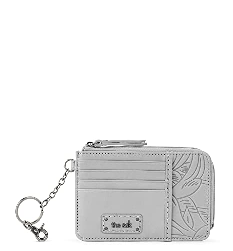the sak womens Iris Card Wallet, Light Smoke Leaf Embossed, One Size US
