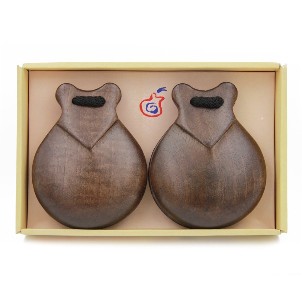 Semi-Professional Jale Spanish Flamenco Castanets Castañuelas Imitación Granadillo Made In Spain Ref#107 (5)