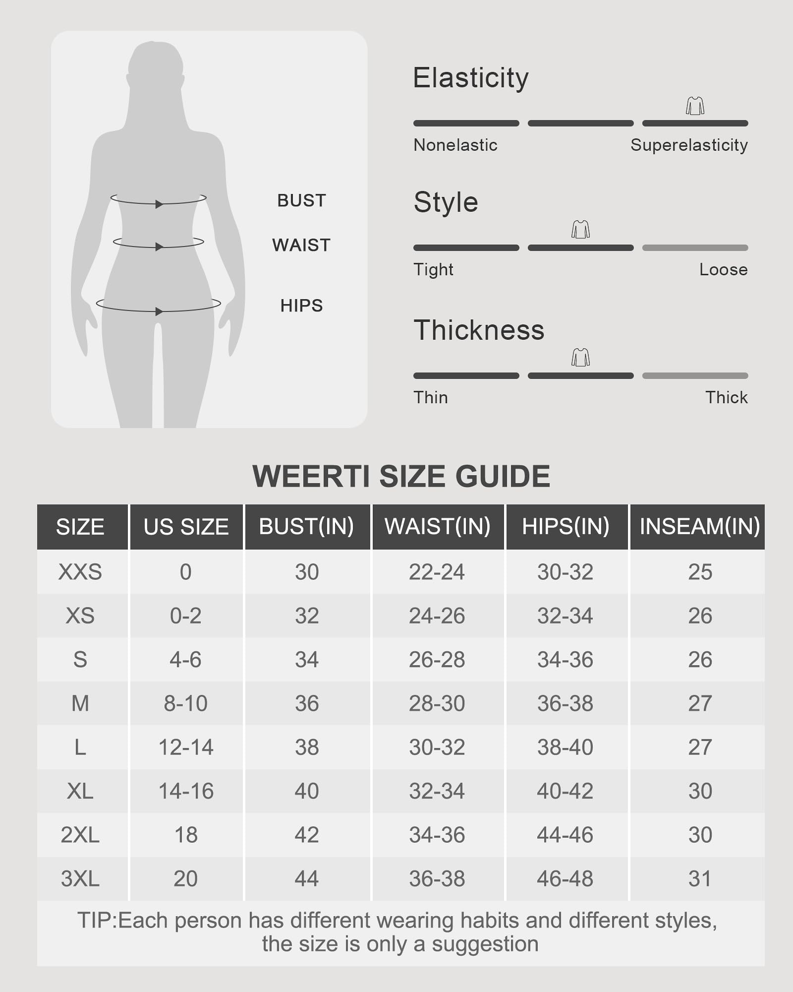 WEERTI Thermal Underwear for Women Long Johns Women with Fleece Lined, Base Layer Women Cold Weather Top Bottom(Black M)