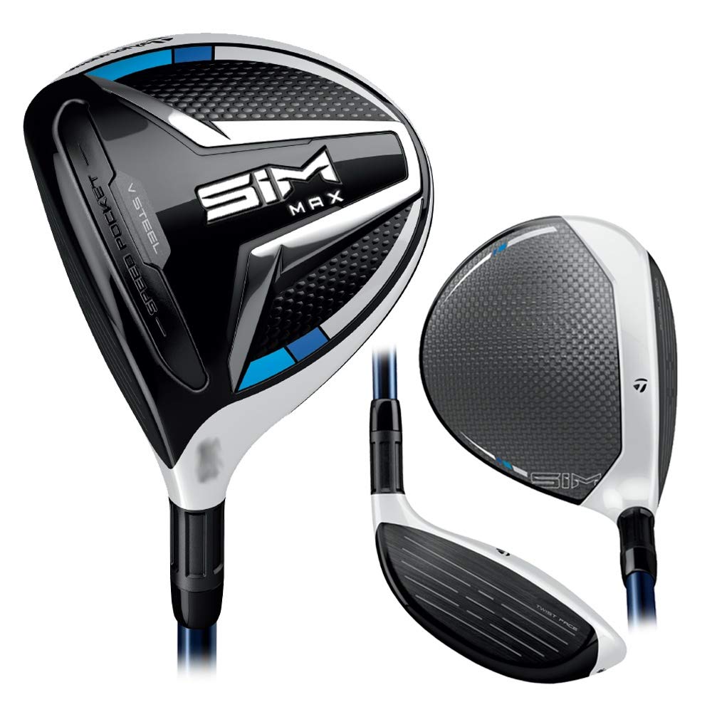 TaylorMade SIM MAX Fairway, #3, 15 Degree Loft, Left Hand, Stiff Flex