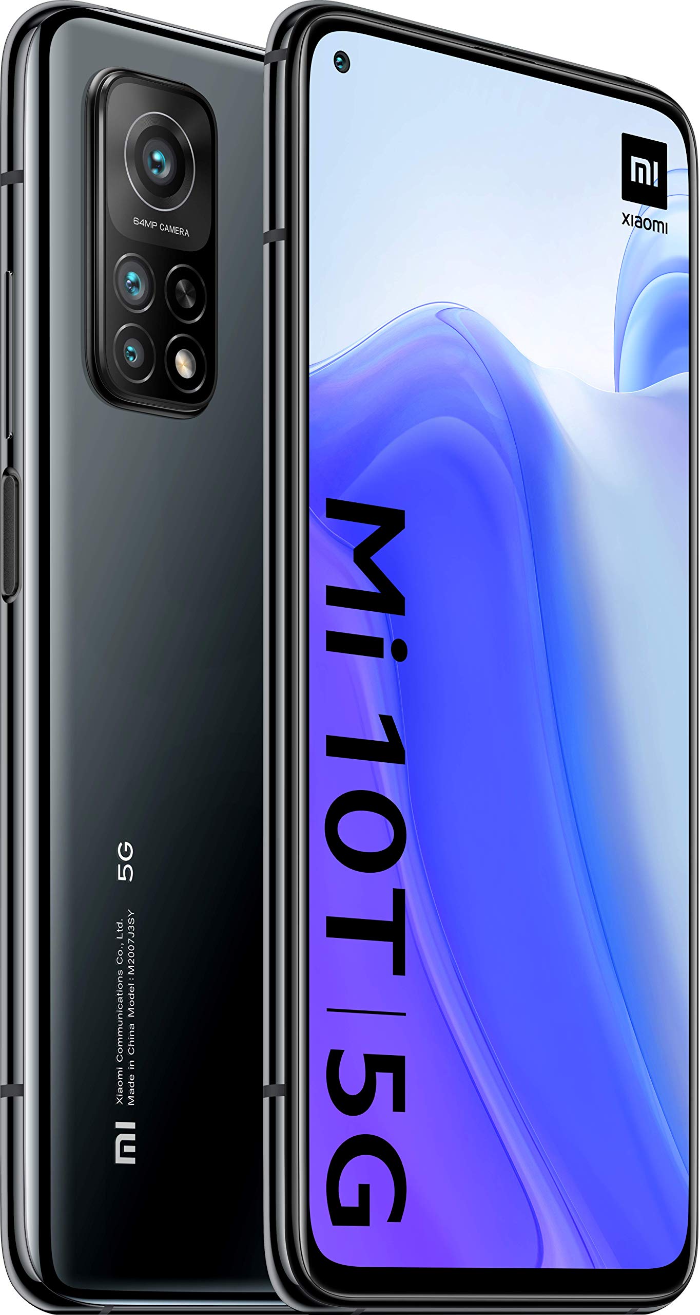 Xiaomi Mi 10T - Smartphone 6 GB + 128 GB, Dual Sim, Alexa Hands-Free, Nero (Cosmic Black)