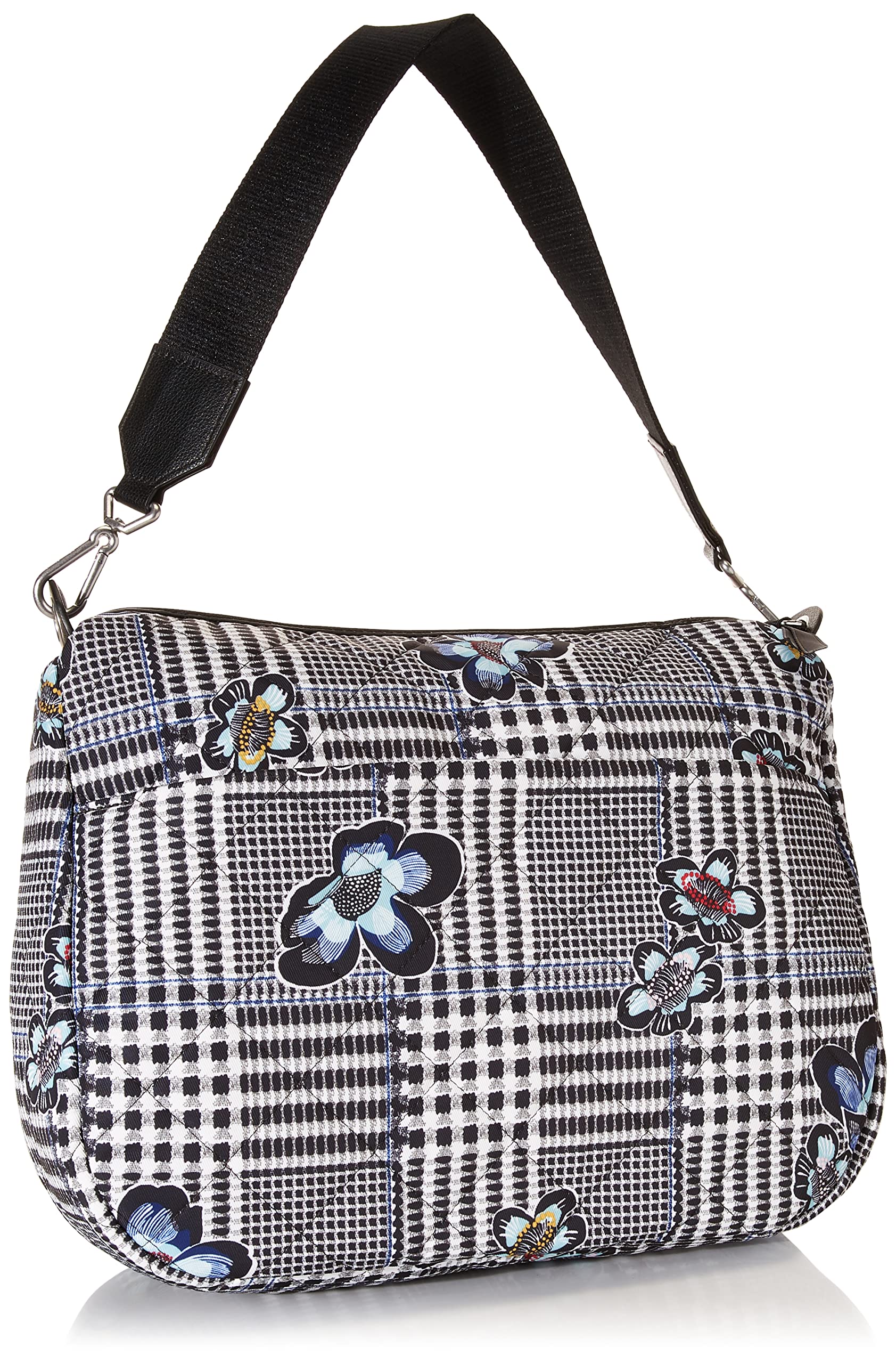 Vera Bradley Women's Performance Twill Carson Shoulder Bag Crossbody Purse, Bedford Plaid, One Size