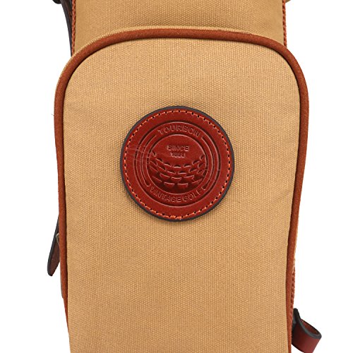 Tourbon Course Training Practice Golf Club Travel Bag