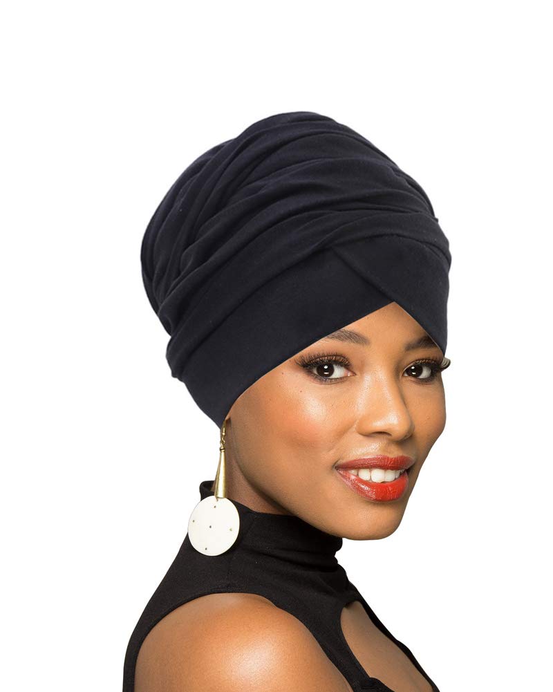 Turban Head Wrap Scarf,African Long Scarf Turban Shawl Hair Bohemian Headwrap