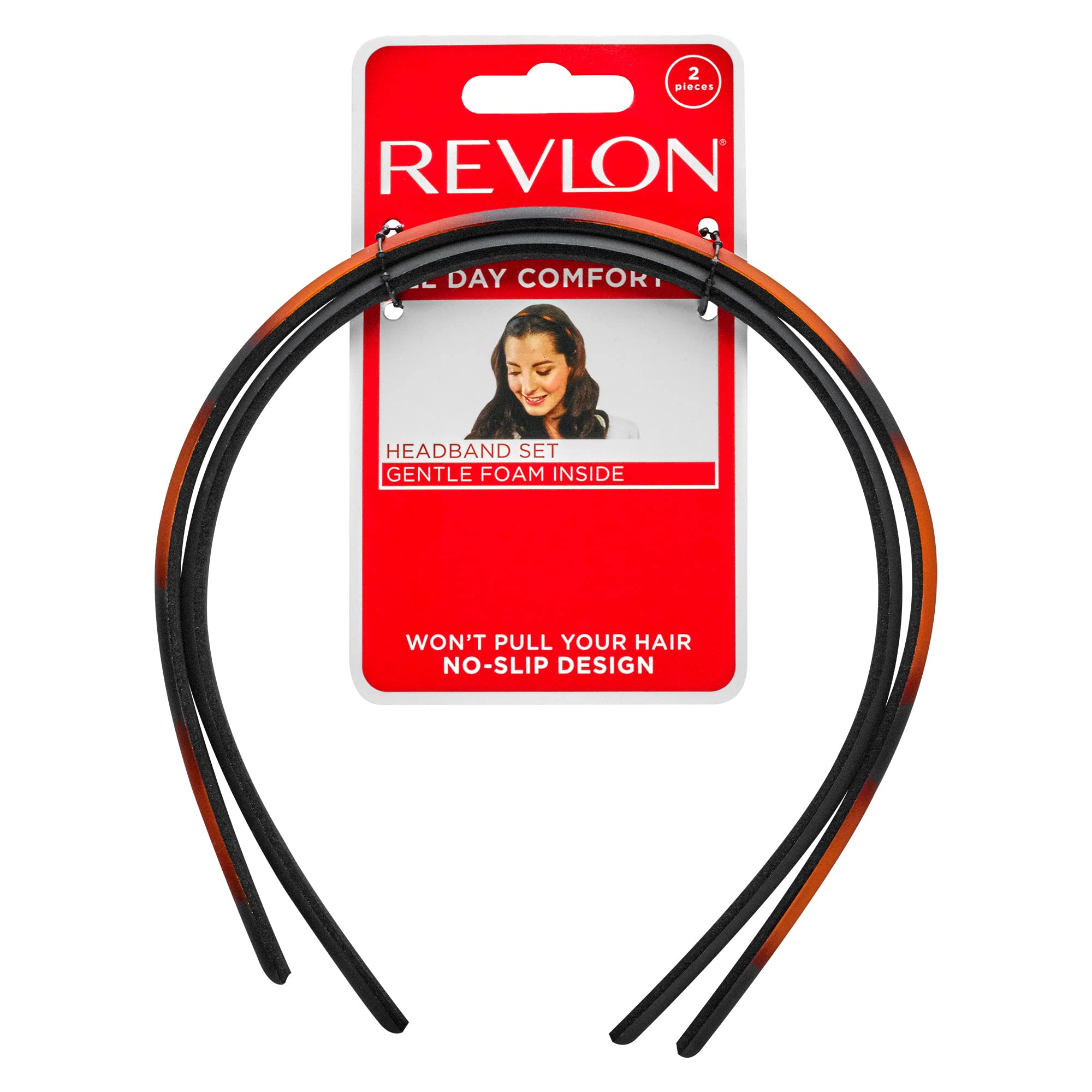 Revlon Soft Touch Headbrands, 2 Count