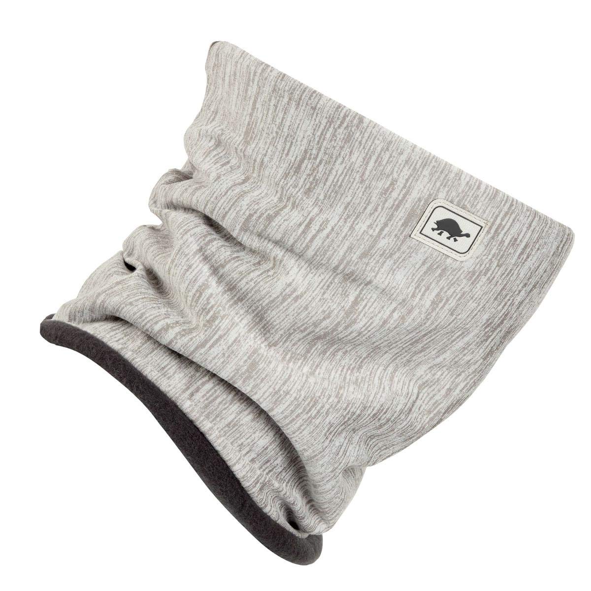 Turtle Fur Neckula Comfort Shell Stria Neck Warmer Lined with Original Fleece, Storm