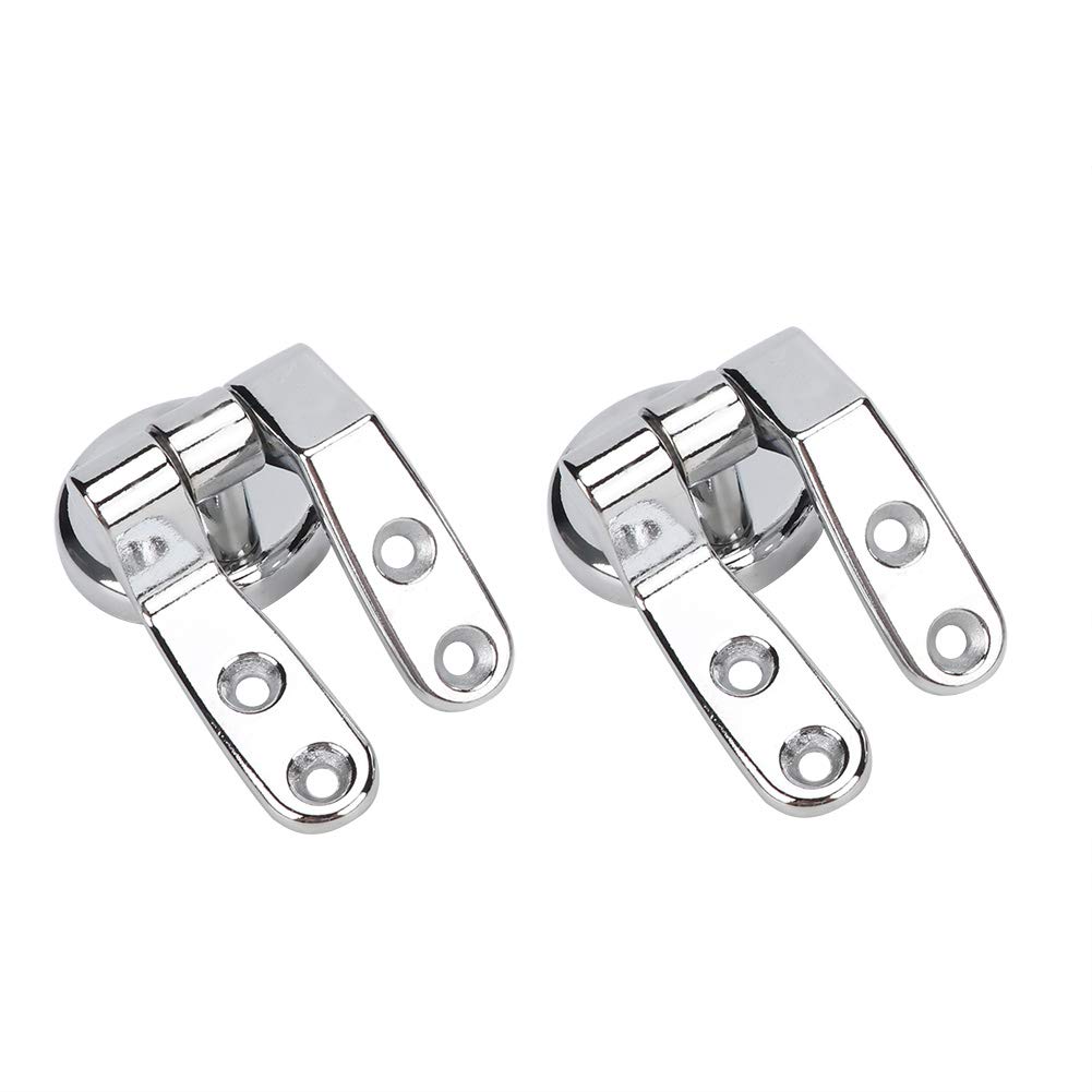 Toilet Seats Hinges, Replacement Toilet Seat Hinge Mountings Toilet Lid Fixings Toilet Hinges Repair Replacement Kit Tools Set