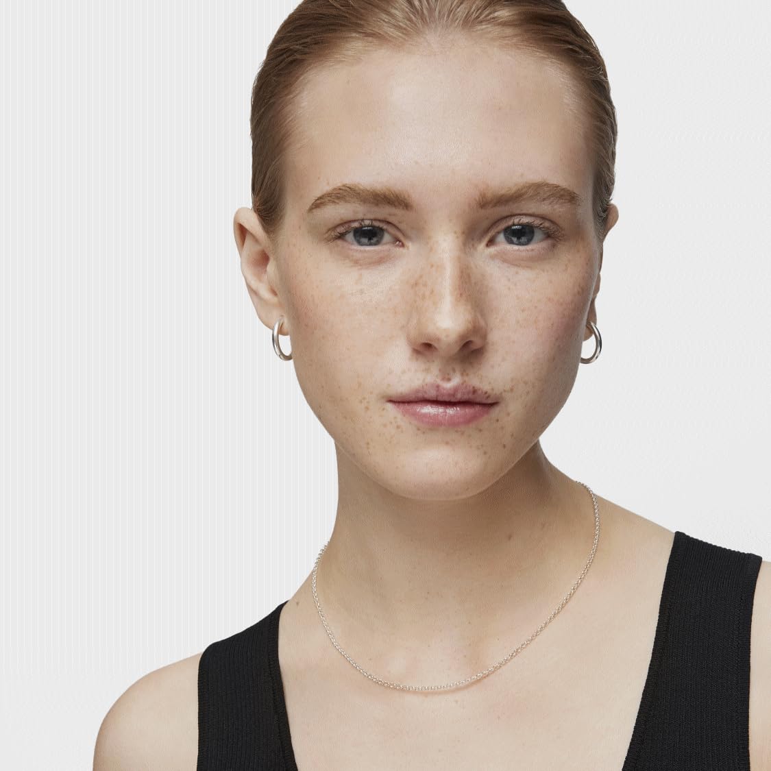 TOUS Sterling Silver Choker for Women, Length: 45 cm Chain Collection