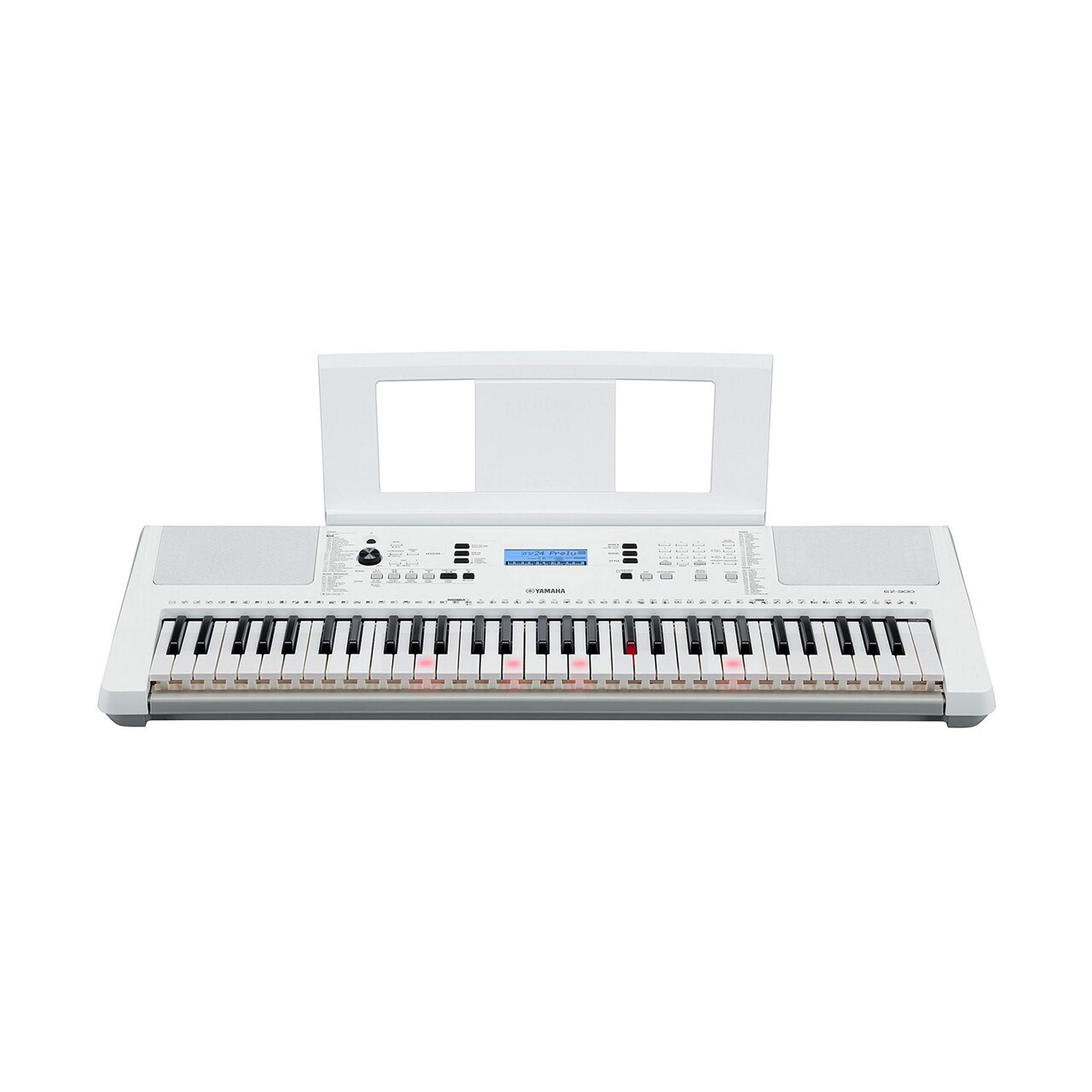Yamaa EZ300 Kit 61-Key Touch Sensitive Touch Sensitive Portable Keyboard with SK B2