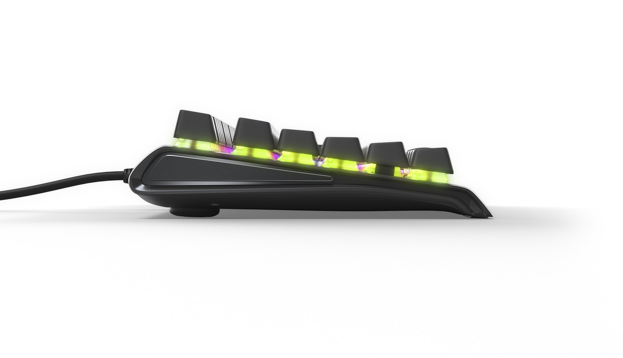 SteelSeries Apex M750 RGB Mechanical Gaming Keyboard - Aluminum Frame - RGB LED Backlit - Linear & Quiet Switch - Discord Notifications