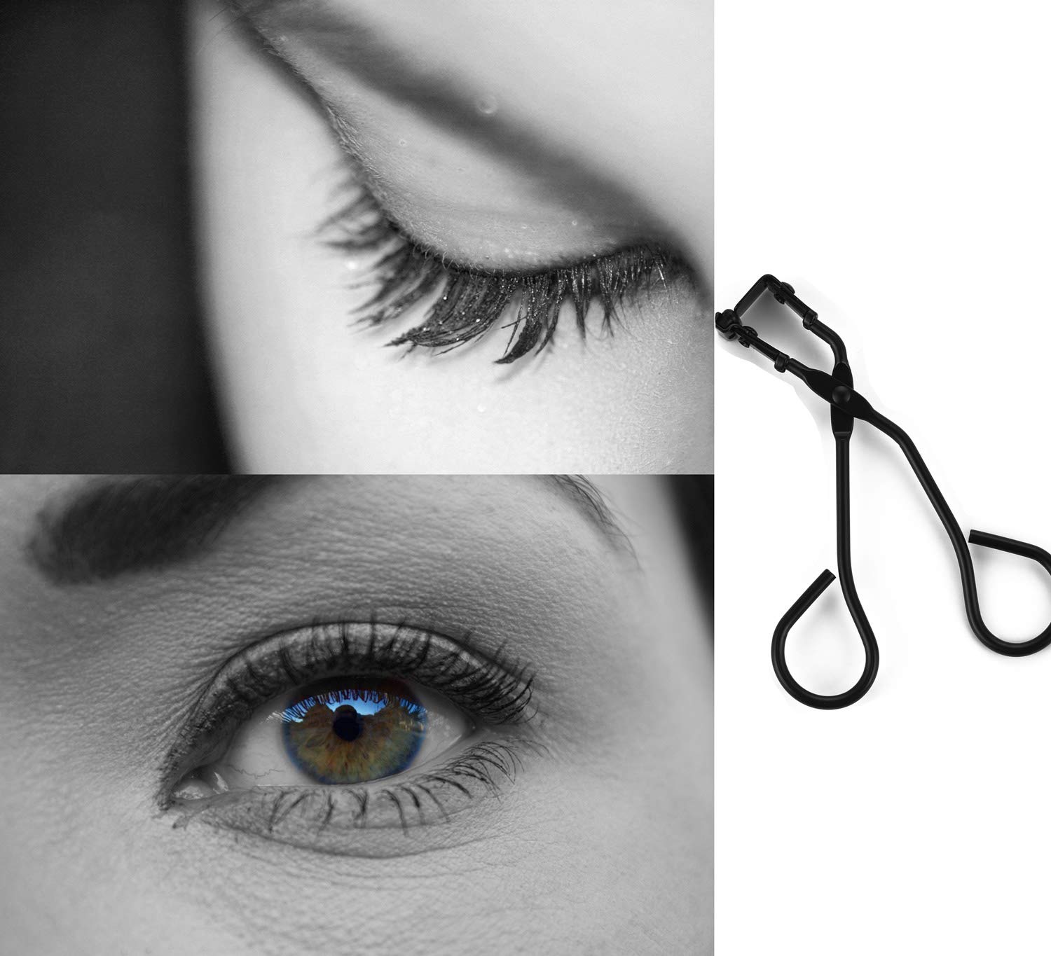 Silicone Eyelash Curler with Refill Pads 17IF No Pinching Mini Lash Curler for Dramatic Lash Look and Fits All Eyelash Shapes