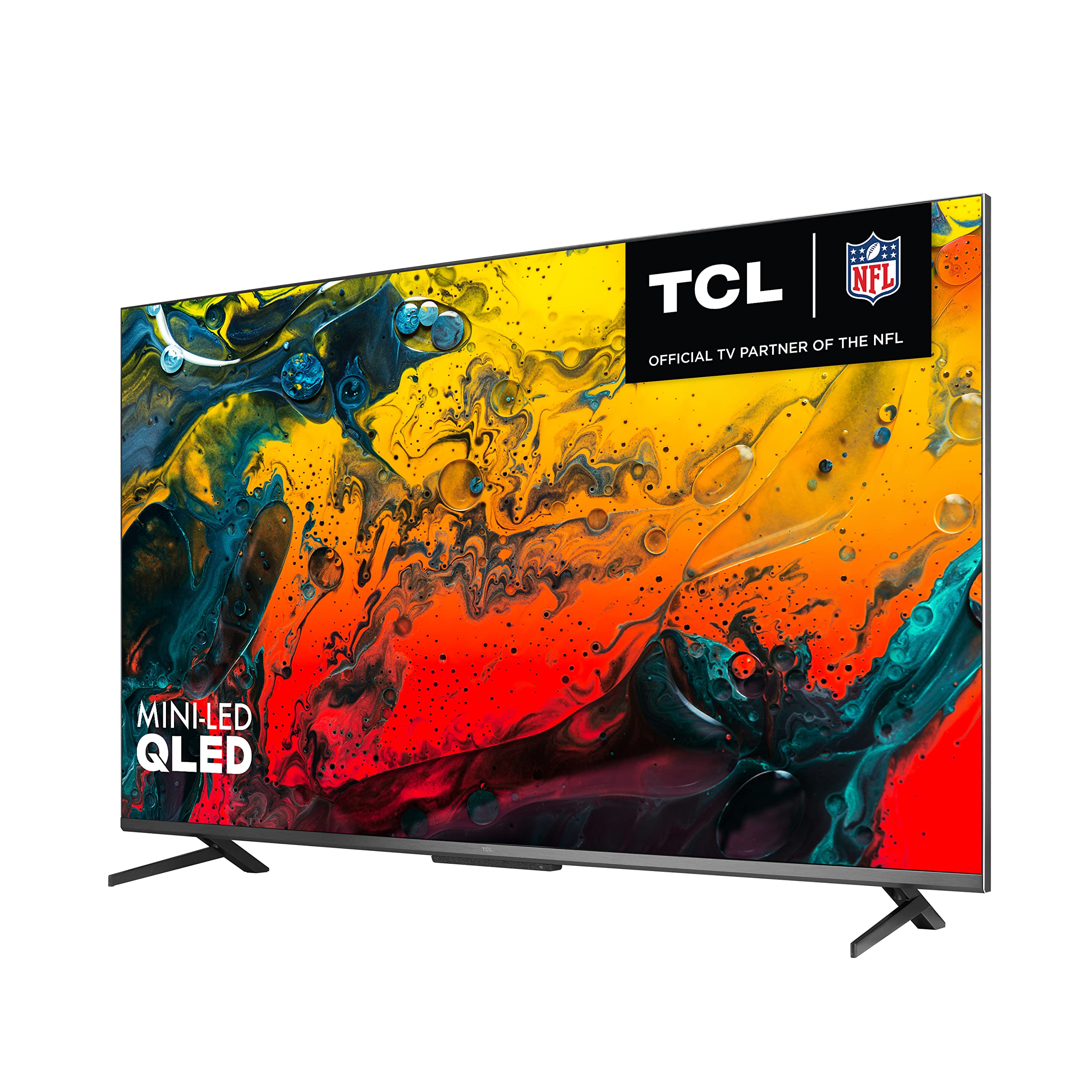 TCL 75" Class 6-Series 4K Mini-LED UHD QLED Dolby Vision HDR Smart Google TV - 75R646, Black