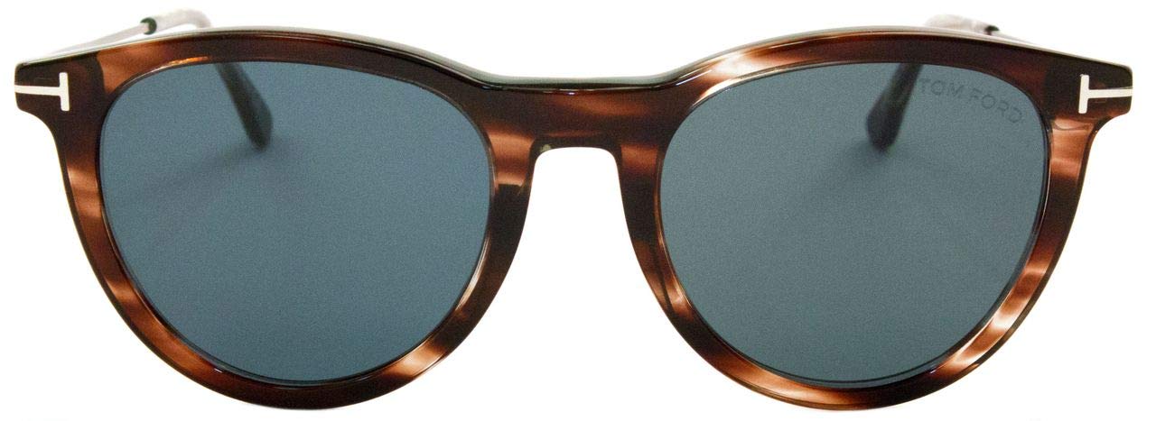 Tom Ford Mirrored Kellan-02 FT0626-50W-53 Brown Square Sunglasses