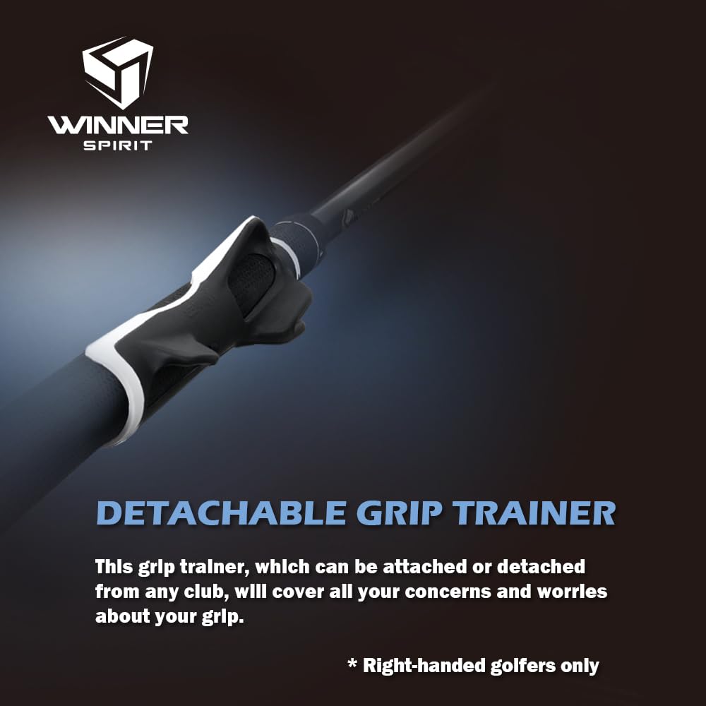 WINNER SPIRIT Miracle 201/201v3 Golf Swing Trainer Training Aid Adjustable Speed Controller Power Up Increase Distance Warmup Warm Up Practice Stick Rhythm Tempo (1st Generation)