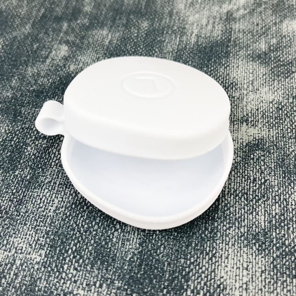 Ytaland VR Lens Cover for Oculus Quest 2 Dust Proof Cover for Oculus Quest 2 Anti-Dust Silicone Lens Protector (White)