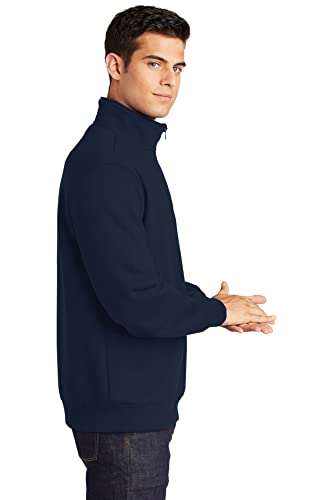 Sport-Tek 1/4-Zip Sweatshirt XL True Navy