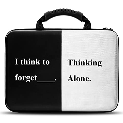 NIANWUDU MUNTO Card Game Case for Cards Against Humanity to 2500+ Game Cards Storage Holder, Portable Carrying Case Fits Main Game and Expansions