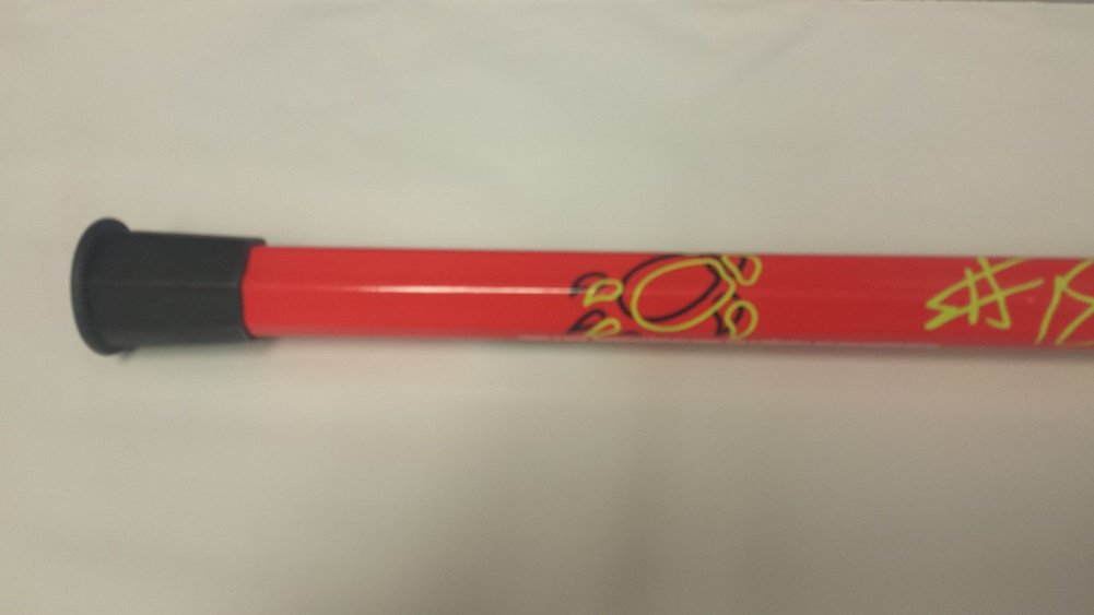 STX Lacrosse K18 Attack and Midfield Lacrosse Shaft, Red