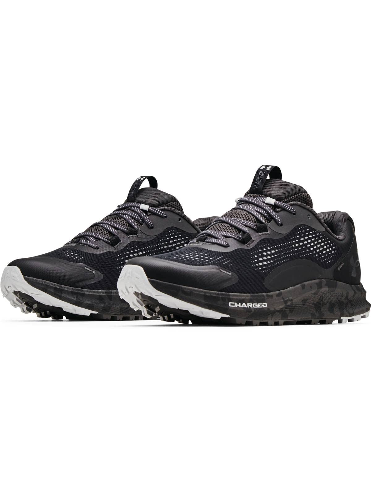 Under Armour Men's Charged Bandit 2, Black (001)/Jet Gray, 12 M US