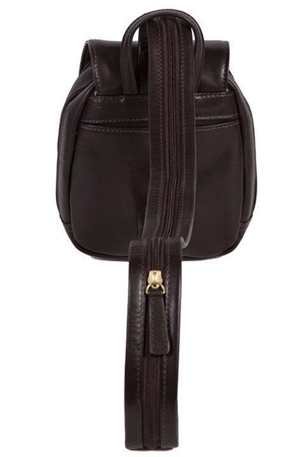 Scully Women's Poppi Leather Mini Backpack Chocolate One Size