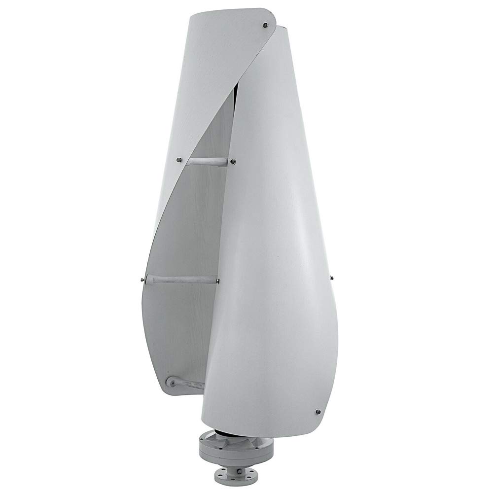 TdiriNar 400W Wind Turbine Generator, 12V Helix Maglev Axis Vertical Wind Turbine Wind Generator with Windmill Controller,Wind Power Generator Hybrid Solar Wind System with 2-Blade for Marine Home