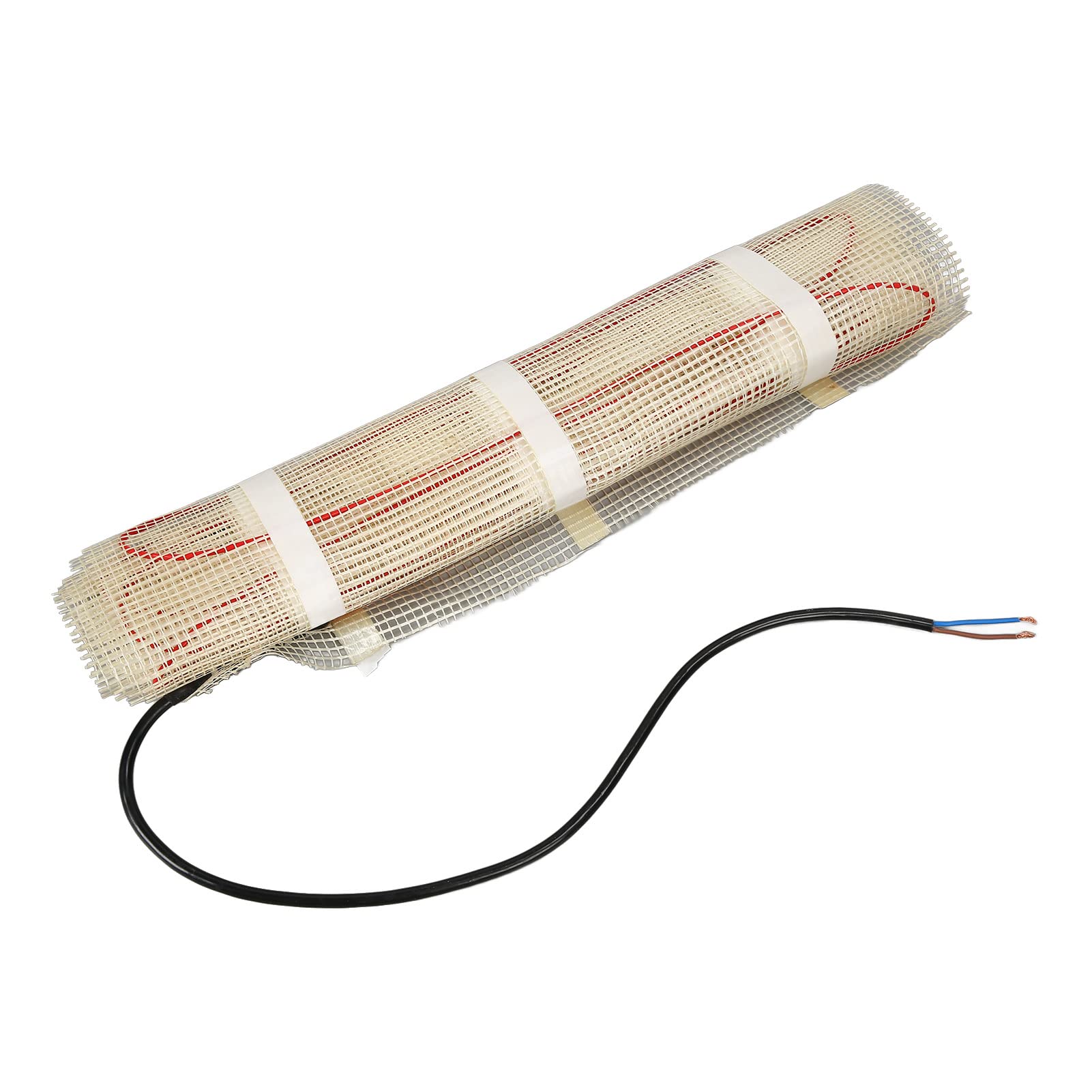 Underfloor Heating Mat, Easy Installation 360W PEP Insulation Cuttable 3㎡ Safe High Efficiency Electric Floor Heating System for Home (100-120V)