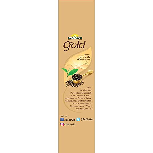Tata Tea Gold, Loose Leaf Premium Black Tea, 500g