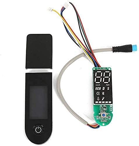 WELLSTRONG Original Dashboard Replacement for Xiaomi Pro M365/1S Electric Scooter Upgraded Version 2.0V Circuit Board Contain Screen Cover (Update Your APP Version)
