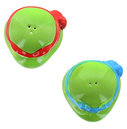 Surreal Entertainment Teenage Mutant Ninja Turtles Leo and Raph Ceramic Salt & Pepper Shaker Set