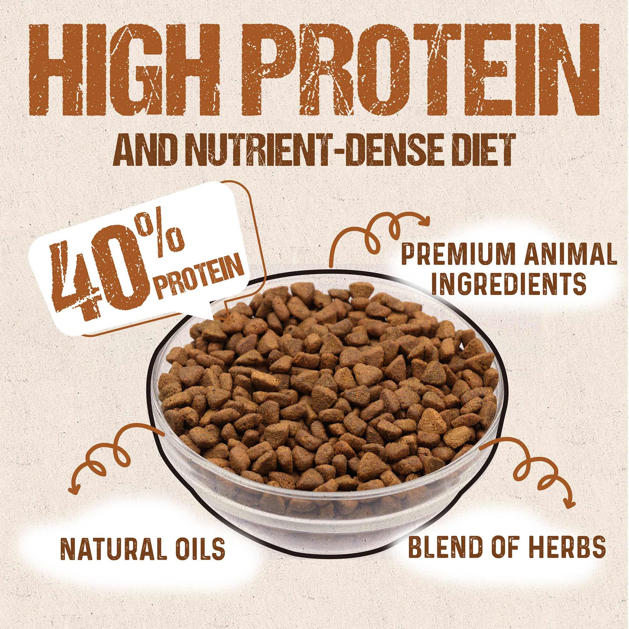 Timberwolf Dakota Beef Recipe Dry Cat Food 2.2lb