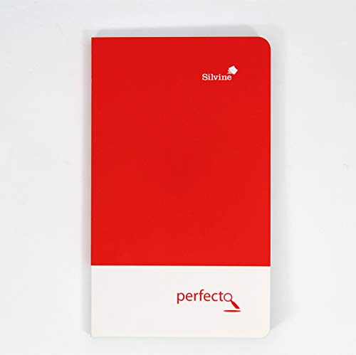 Silvine 6x4" Soft Touch Perfect Bound Notebook - Lined (160 Pages) 80 Leaves x1
