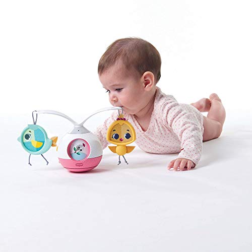 Tiny Love Tummy Time Mobile Entertainer, Toy with Music and Lights, 0M +, Princess Tales
