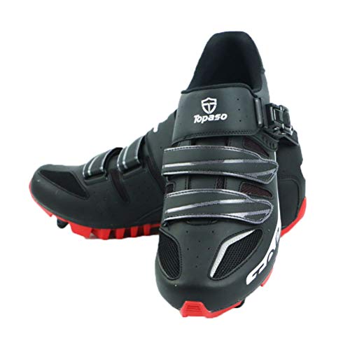 Weisheng Pro Reinforced Men's Sports Cycling Shoes Black