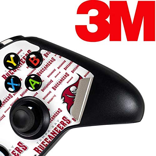 Skinit Decal Gaming Skin Compatible with Xbox One Controller - Officially Licensed NFL Tampa Bay Buccaneers White Blast Design