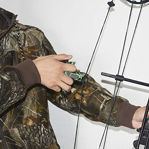 Three Finger Thumb Strong A1 Plastic Archery Release Aid Compound Bow Hunting Release Aid (Black)