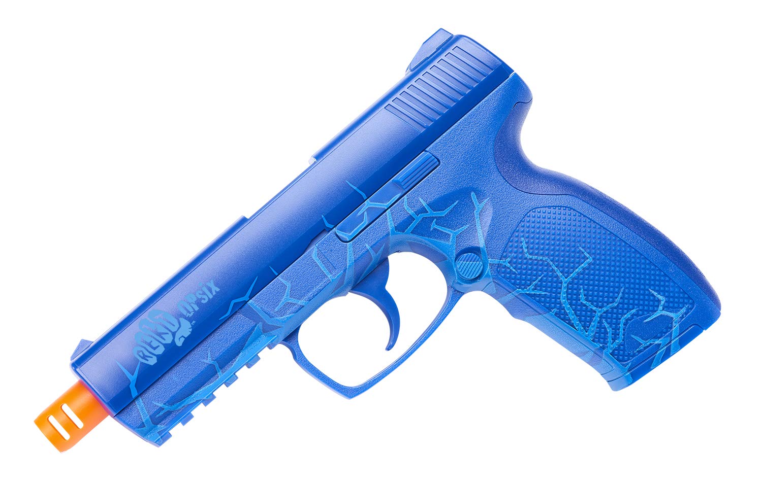 Umarex Rekt OpSix Pistol CO2 Foam Dart Launcher Gun, Blue
