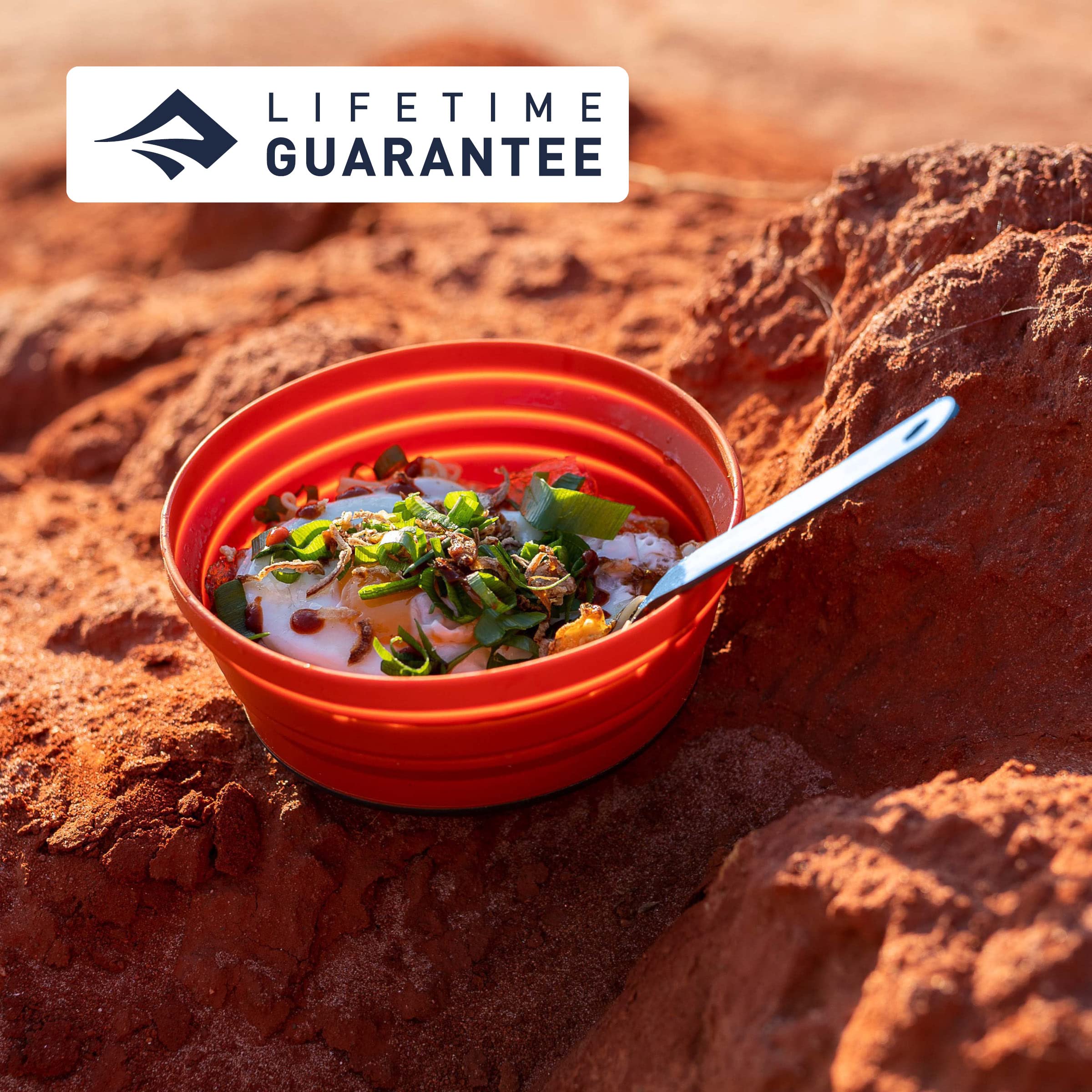 Sea to Summit 3-Piece Titanium Camping Spoon, Knife, and Fork Set