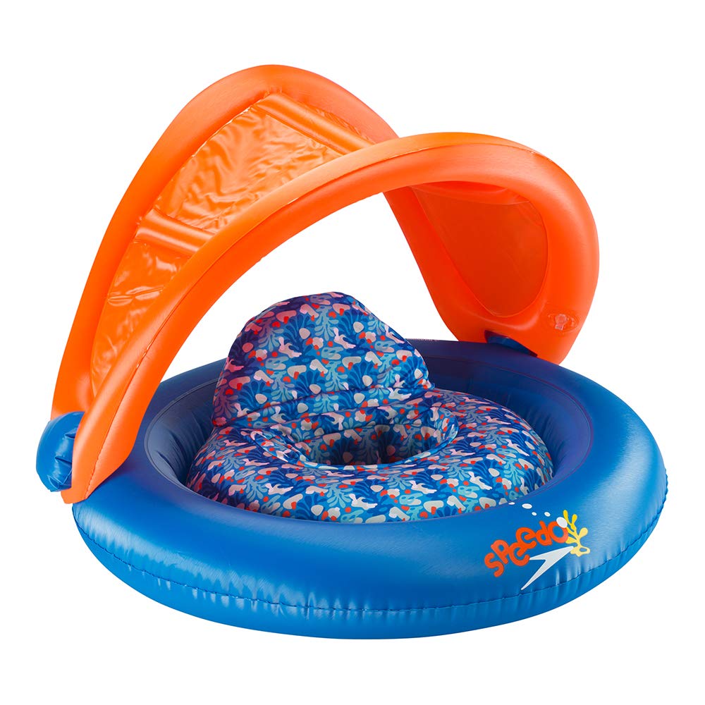 Speedo Baby Swim Flotation Baby Cruiser With Canopy Begin to Swim , Pink