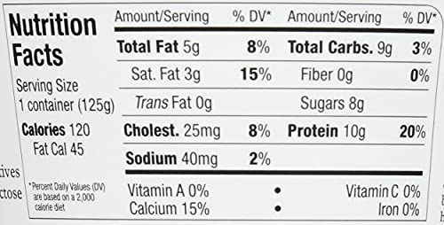 siggi’s® Icelandic Strained Whole Milk Yogurt, Vanilla, 4.4 oz. Single Serve Cup – Thick, Protein-Rich Yogurt Snack