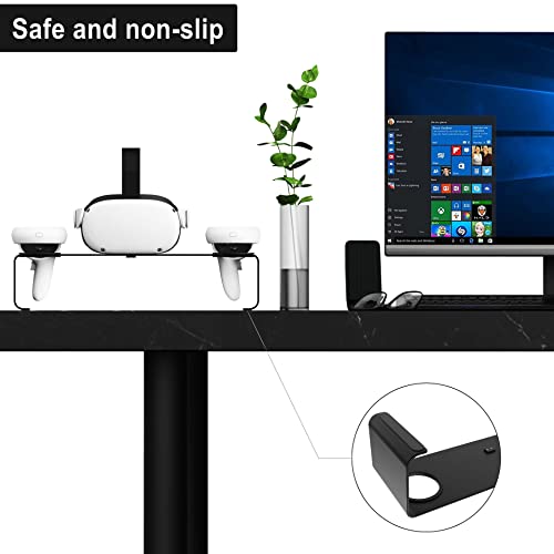 VR Mount Metal Storage Stand Dispaly Mount for Oculus Quest 2 Oculus Rift S Oculus Quest Vive Pro PS VR Valve Index Vive Cosmos VR Headsets
