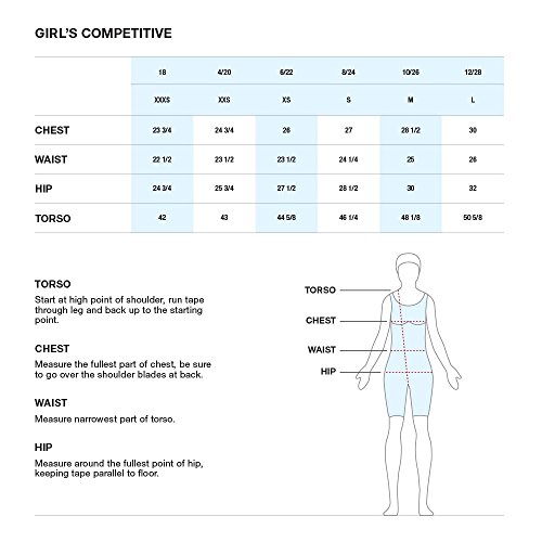 Speedo Girl's Swimsuit One Piece Endurance+ Flyback Striped Youth Team Colors - Manufacturer Discontinued