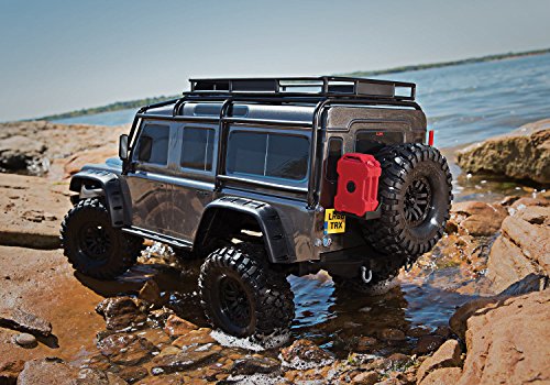 Traxxas 1/10 Scale TRX-4 Scale and Trail Crawler with 2.4GHz TQi Radio, Silver