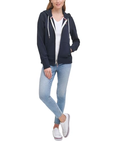 Tommy Hilfiger Flag Zip Hoodie Sky Captain MD (US 8-10),