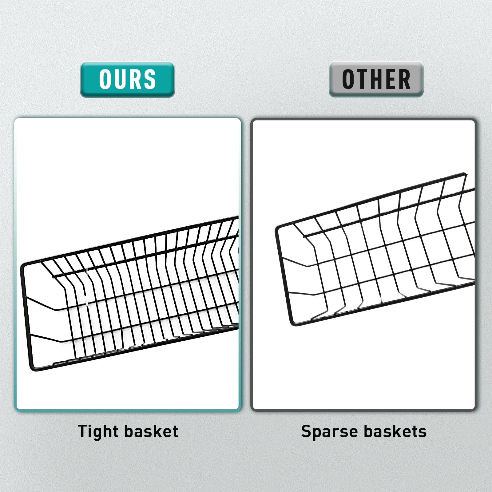 REFLYING Over The Door Organizer Hanger, Door Hanger Towel Rack 15 Hooks with 2 Mesh Basket, Over Door Bathroom Organizer,Hooks Hanger Shelf