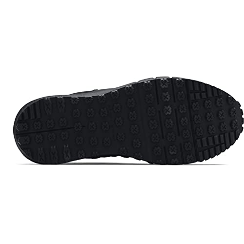 Under Armour Men's Micro G Valsetz Zip Mid Military and Tactical Boot, Black (001)/Black, 11 M US